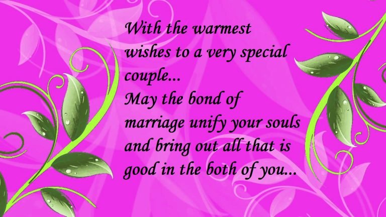 Happy Marriage Wishes, Greetings & Messages With Images