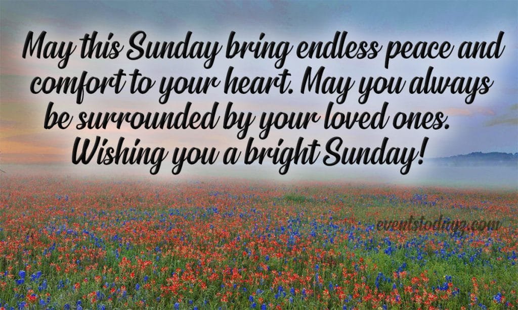Happy Sunday Quotes, Wishes & Messages With Images