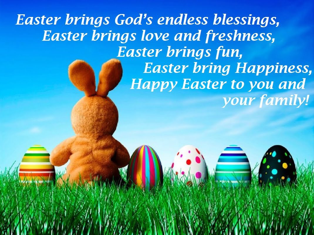 Lovely Easter Wishes, Greetings & Messages Images