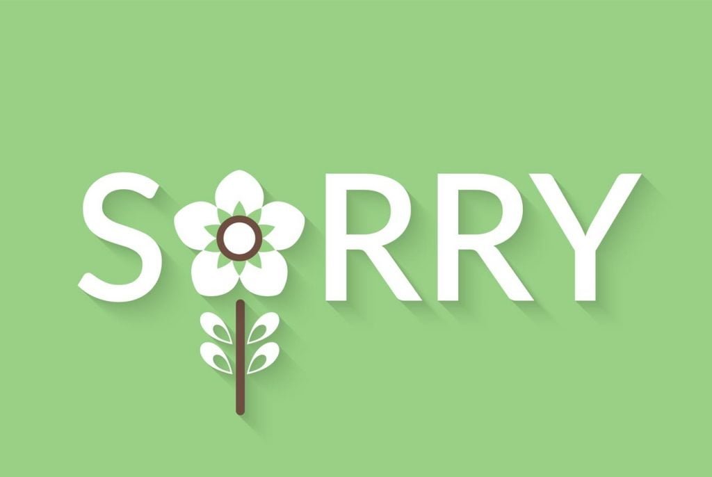 Cute I am Sorry Images & Pictures free download