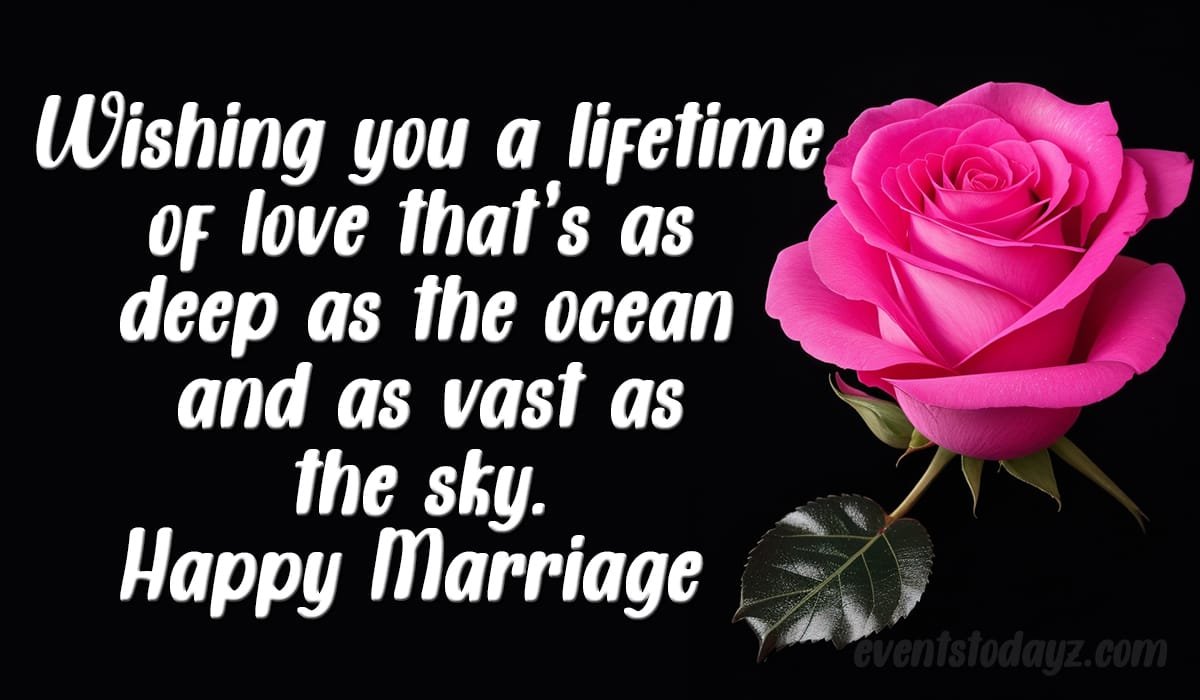 Happy Marriage Wishes, Greetings & Messages With Images