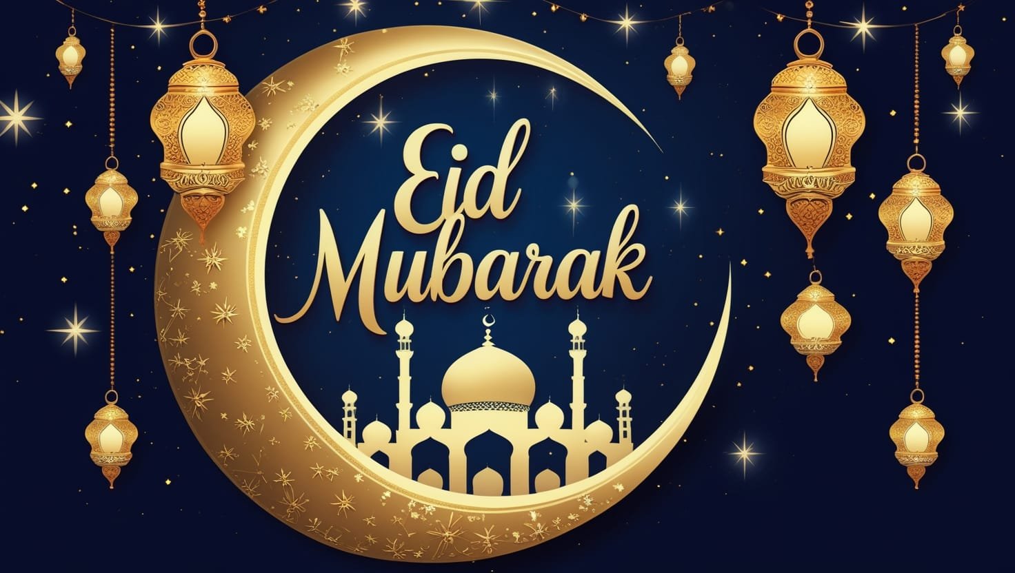 Eid Greetings, Wishes, Messages & Cards With Images