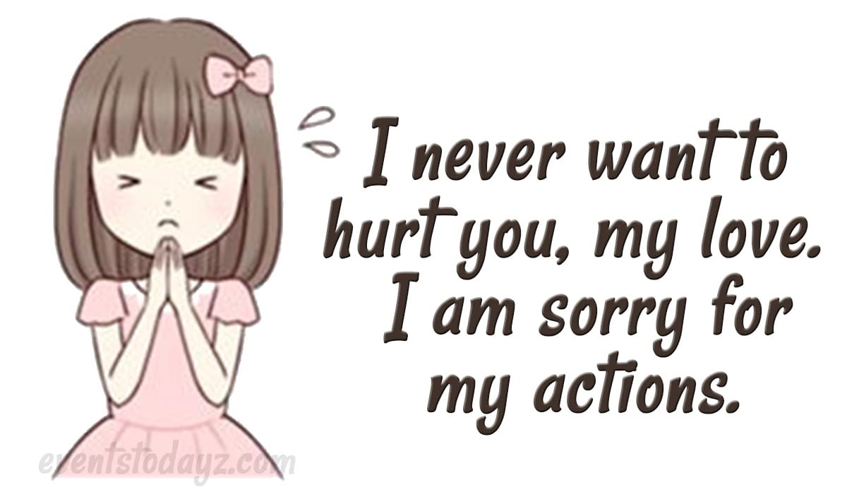 Sorry Images for Love | Sorry Messages For Lovers