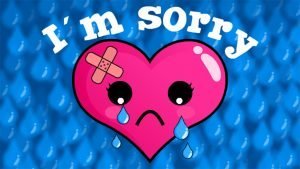Lovely & Cute Sorry Cards Images & Pictures free download