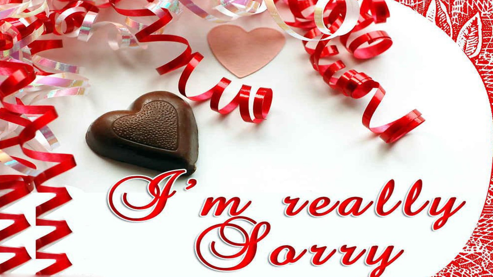Lovely & Cute Sorry Cards Images & Pictures free download