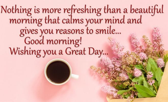 Good Morning Wishes, Greetings & Messages Images Download
