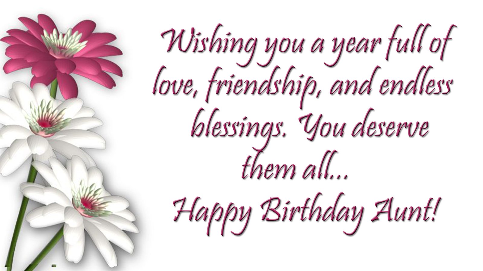 Happy Birthday Wishes For Auntie Happy Birthday Wishes For Auntie