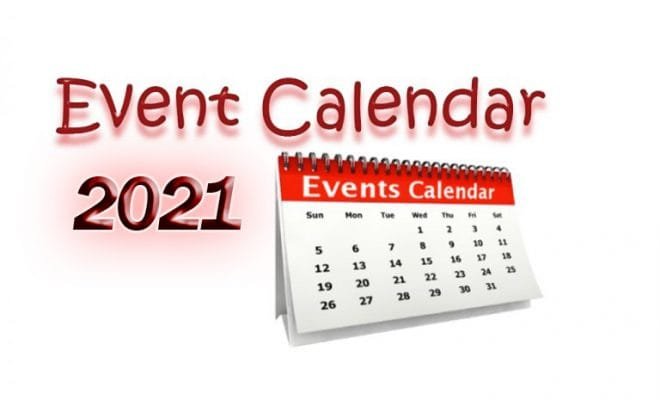 International Days & World Events Calendar 2021
