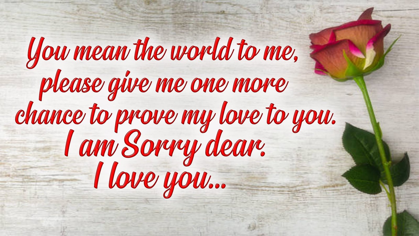 Sad & Heartfelt Sorry Messages & Quotes With Images