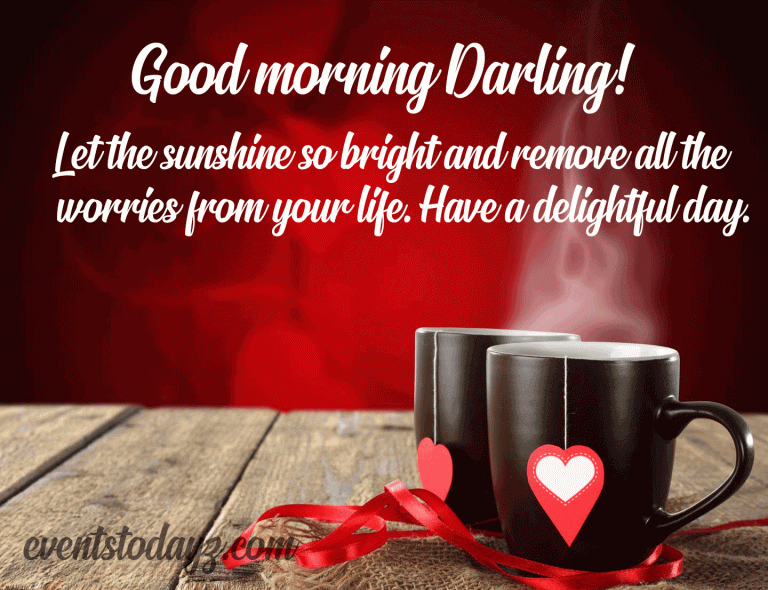 Good Morning Darling GIF Images | Morning Love Messages