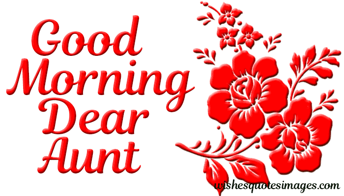 Good Morning Aunt Quotes
