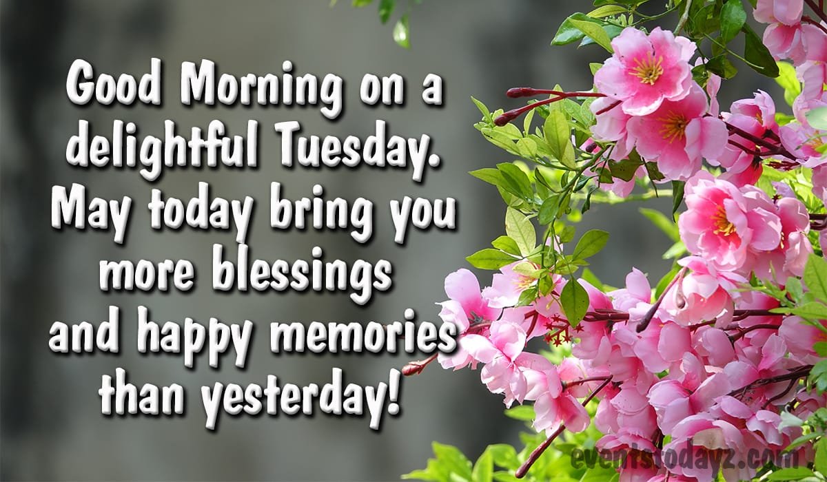 Good Morning Tuesday Quotes & Messages With Images