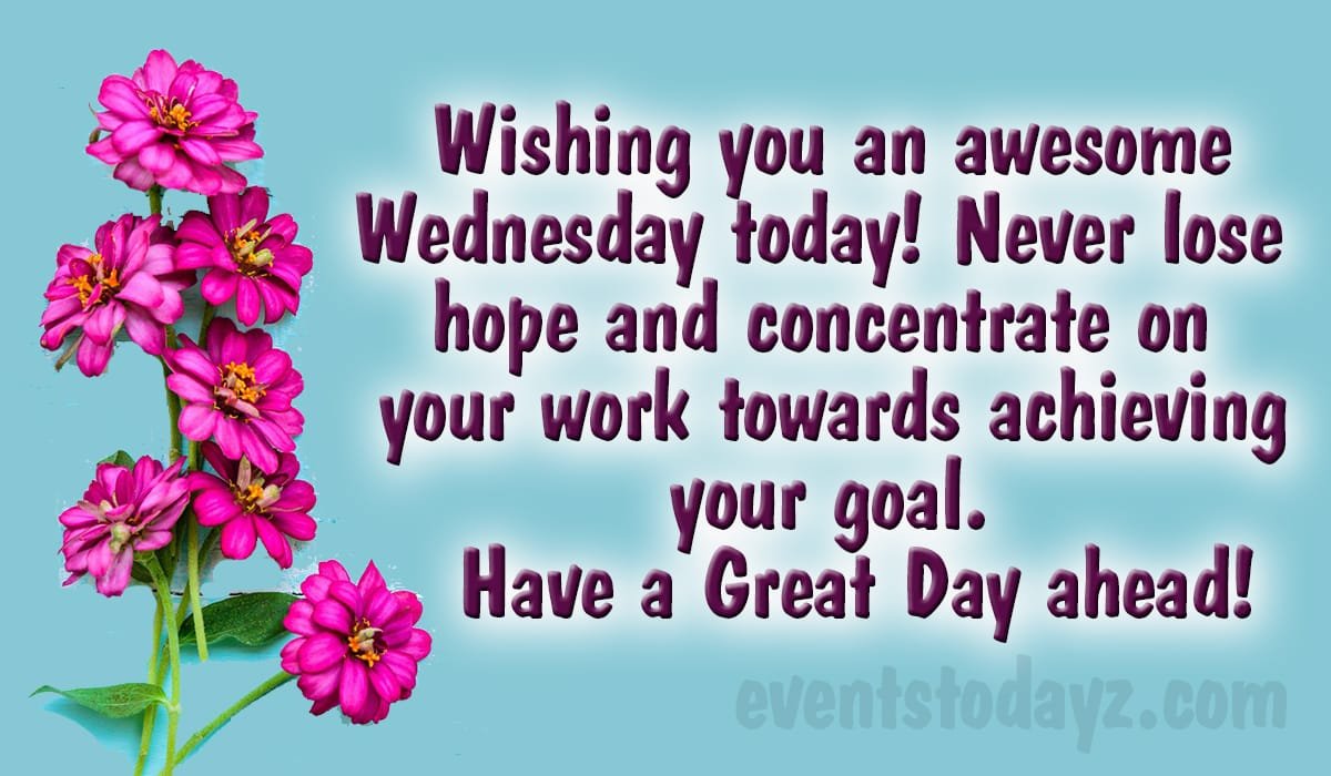 Good Morning Wednesday Quotes & Messages With Images