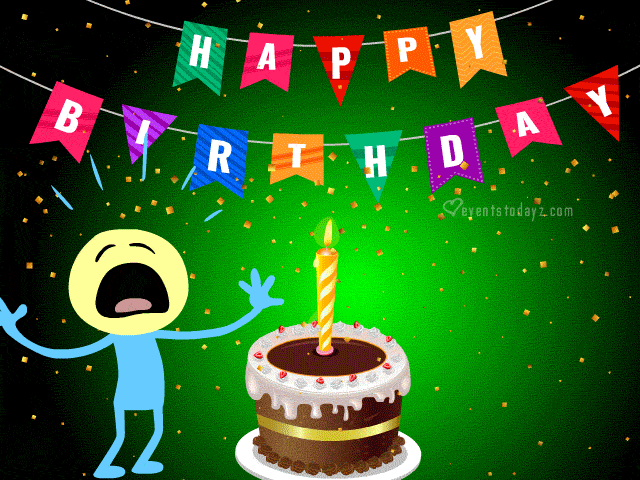 Funny Happy Birthday GIF Images | Funny Birthday GIFs