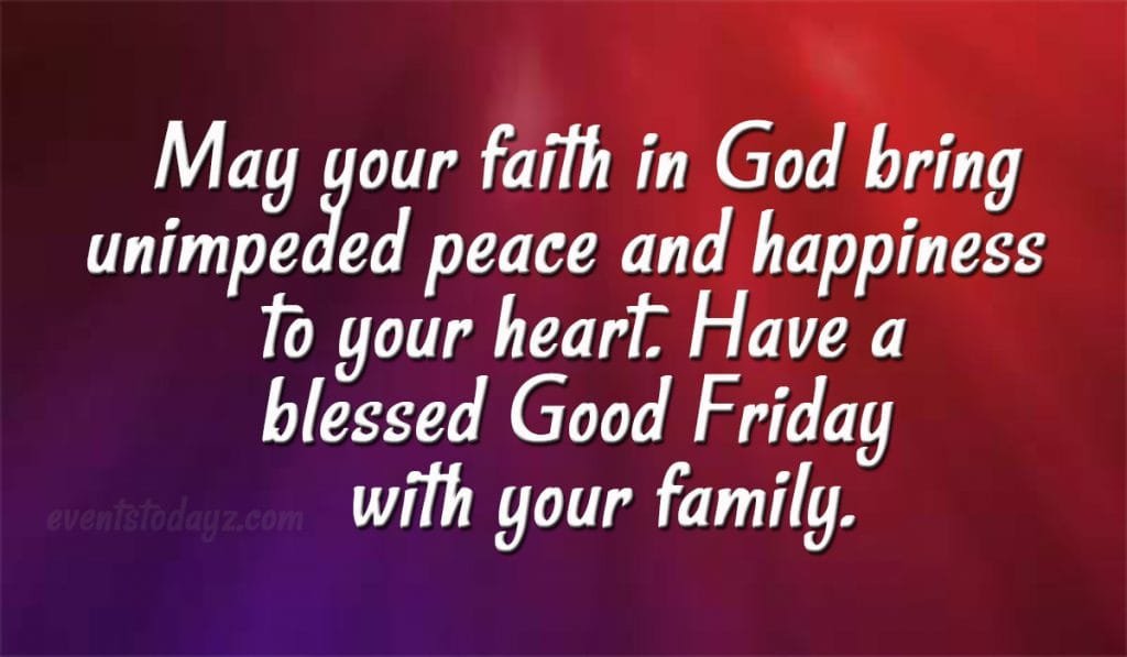 Good Friday Wishes, Quotes & Messages With Images