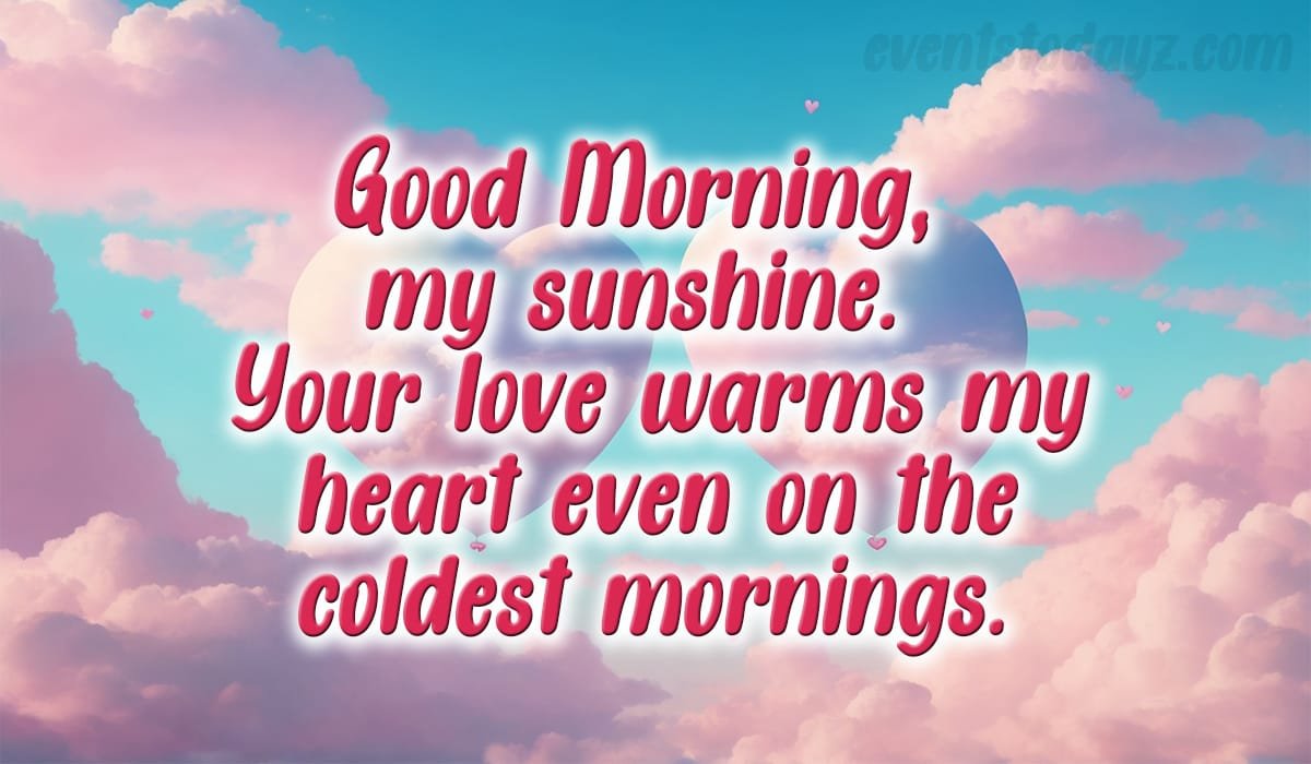Good Morning Love Messages With Images