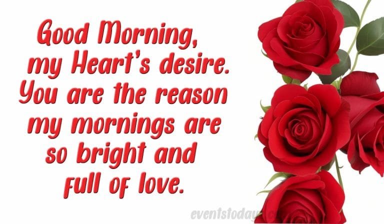 Good Morning Love Messages With Images