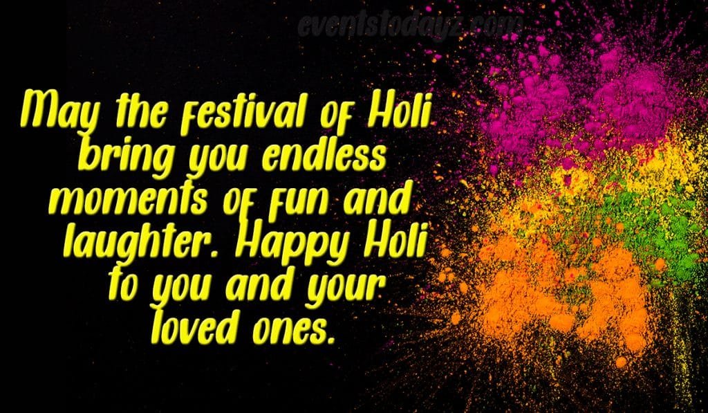 Happy Holi Wishes, Greetings & Messages With Images