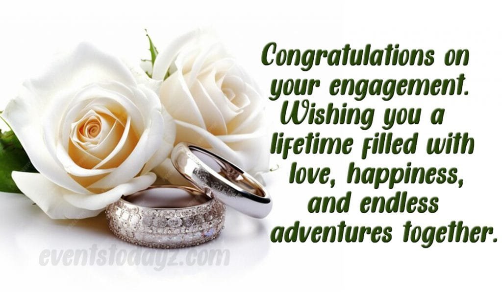 Engagement Greetings, Wishes & Quotes With Images