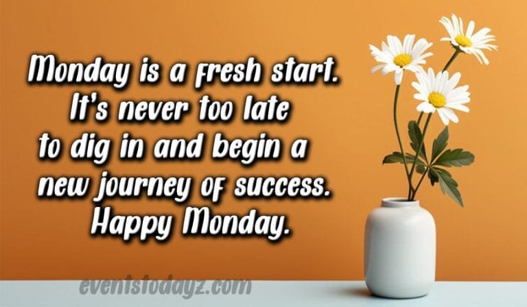 Happy Monday Quotes & Messages With Images