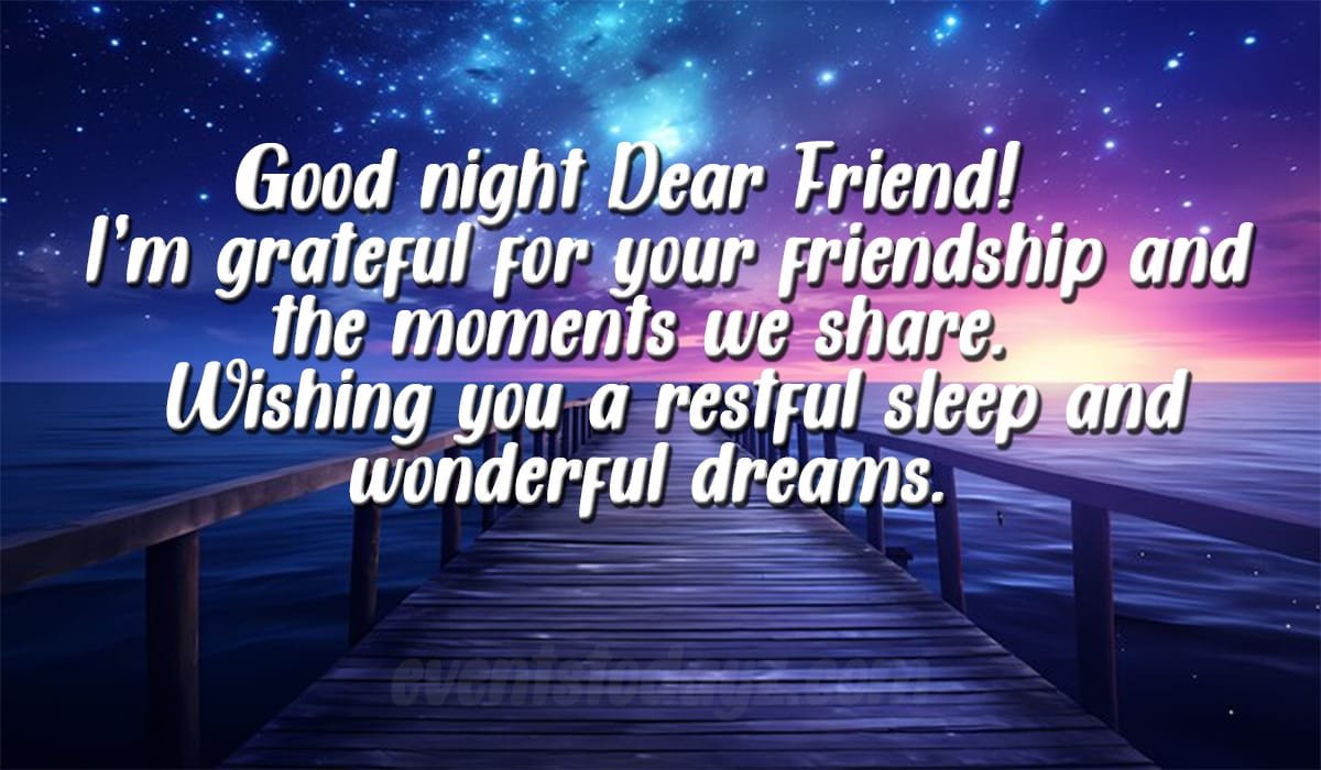 Good Night Messages For Friends