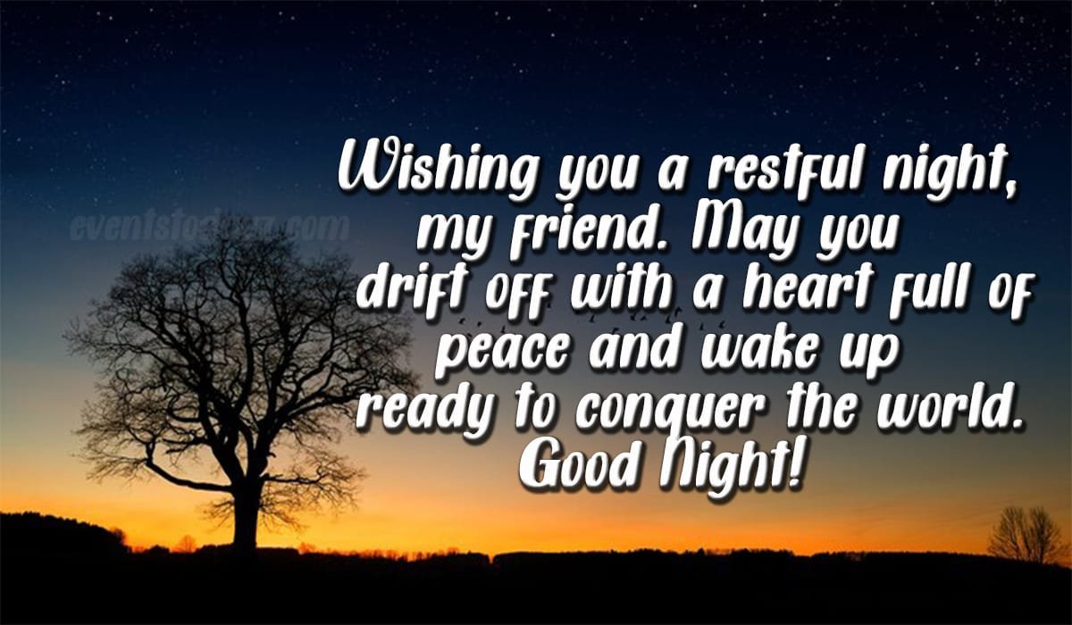Good Night Messages For Friends