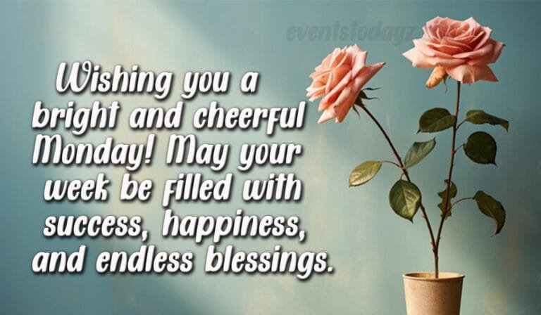 Monday Morning Greetings & Blessings